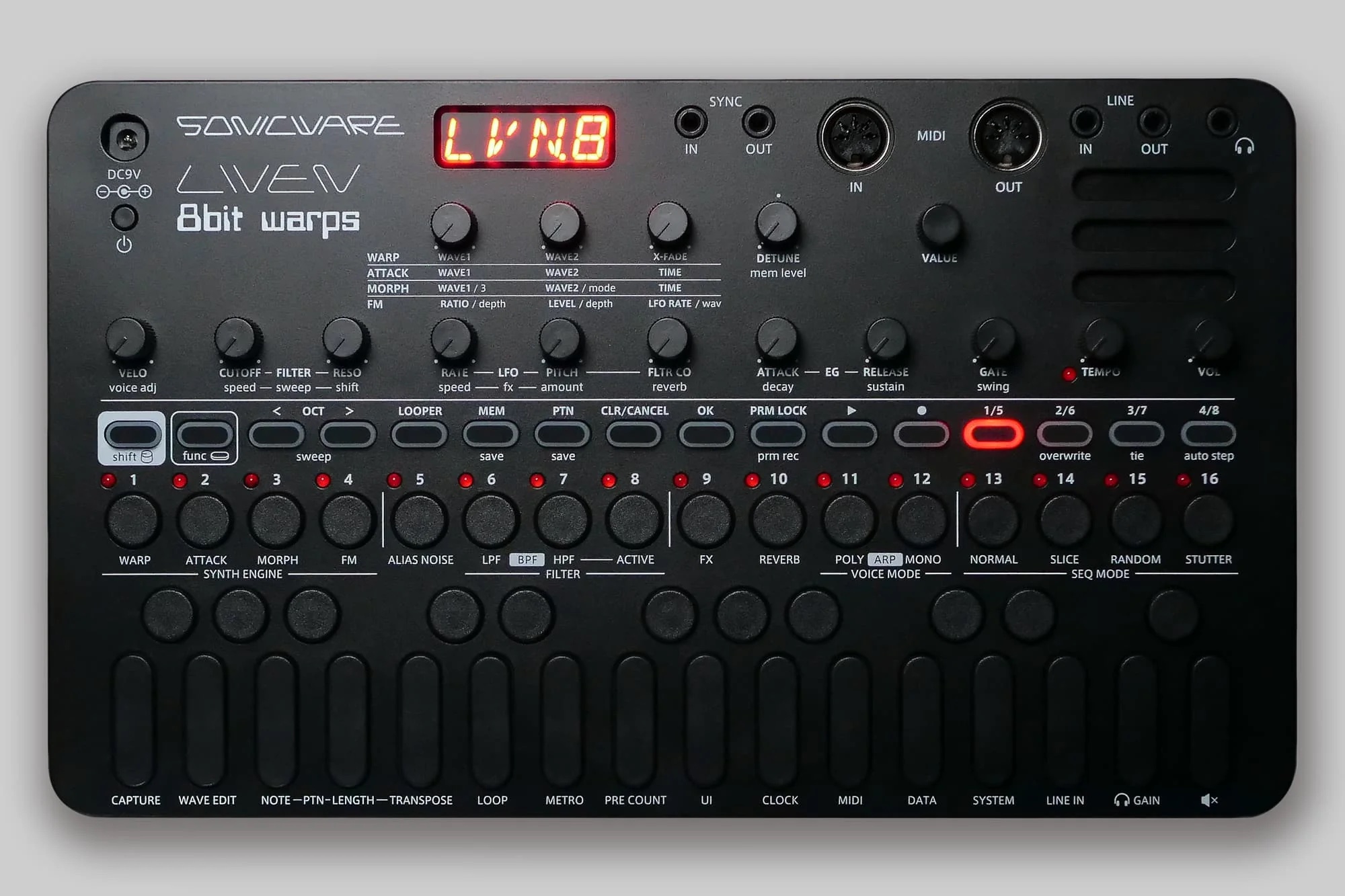 Liven 8bit warps 3.0: con nuevos efectos, mejor secuenciador y sonidos de batería | Hispasonic